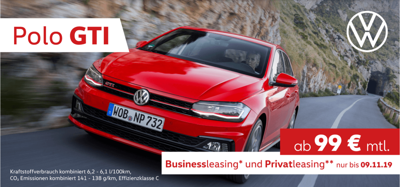 Vw Polo Gti Leasing 99 Euro