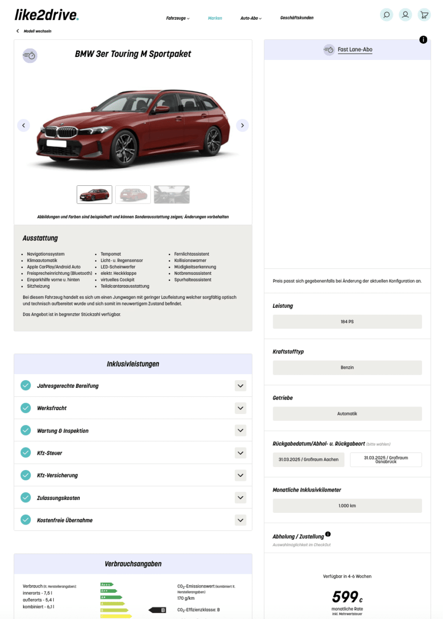 Innovationspaket Bmw 3er Inhalt
